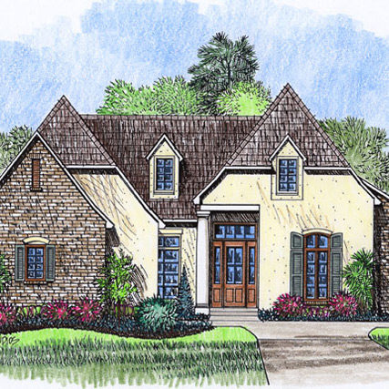 Home Plan 001-000 – Burlin Richard Builder, Inc.